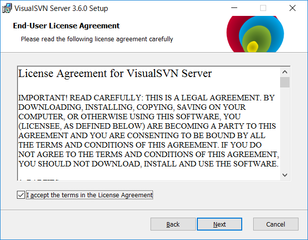 Subversion の導入 ( VisualSVN Server編 ): 組込み屋ブログライフ